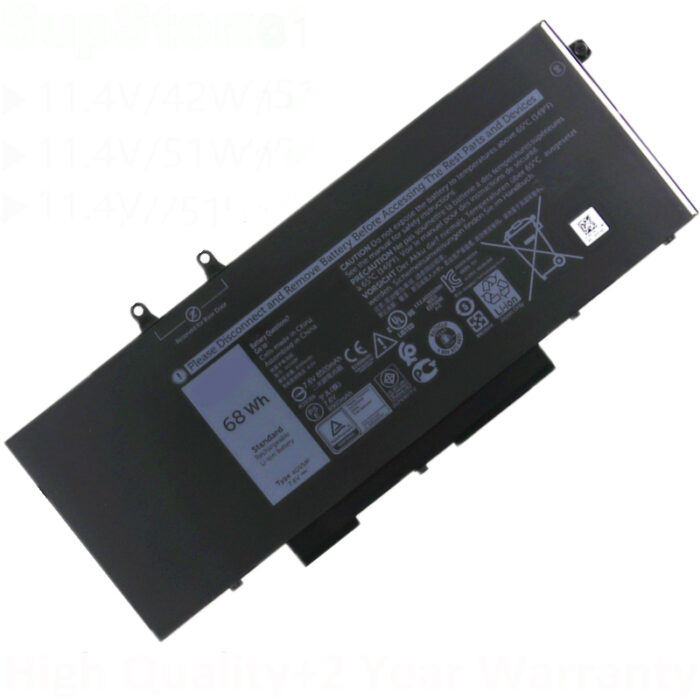Battery For Dell 5400 (68Wh) | Leading Seller in Refurbished Laptops in UAE